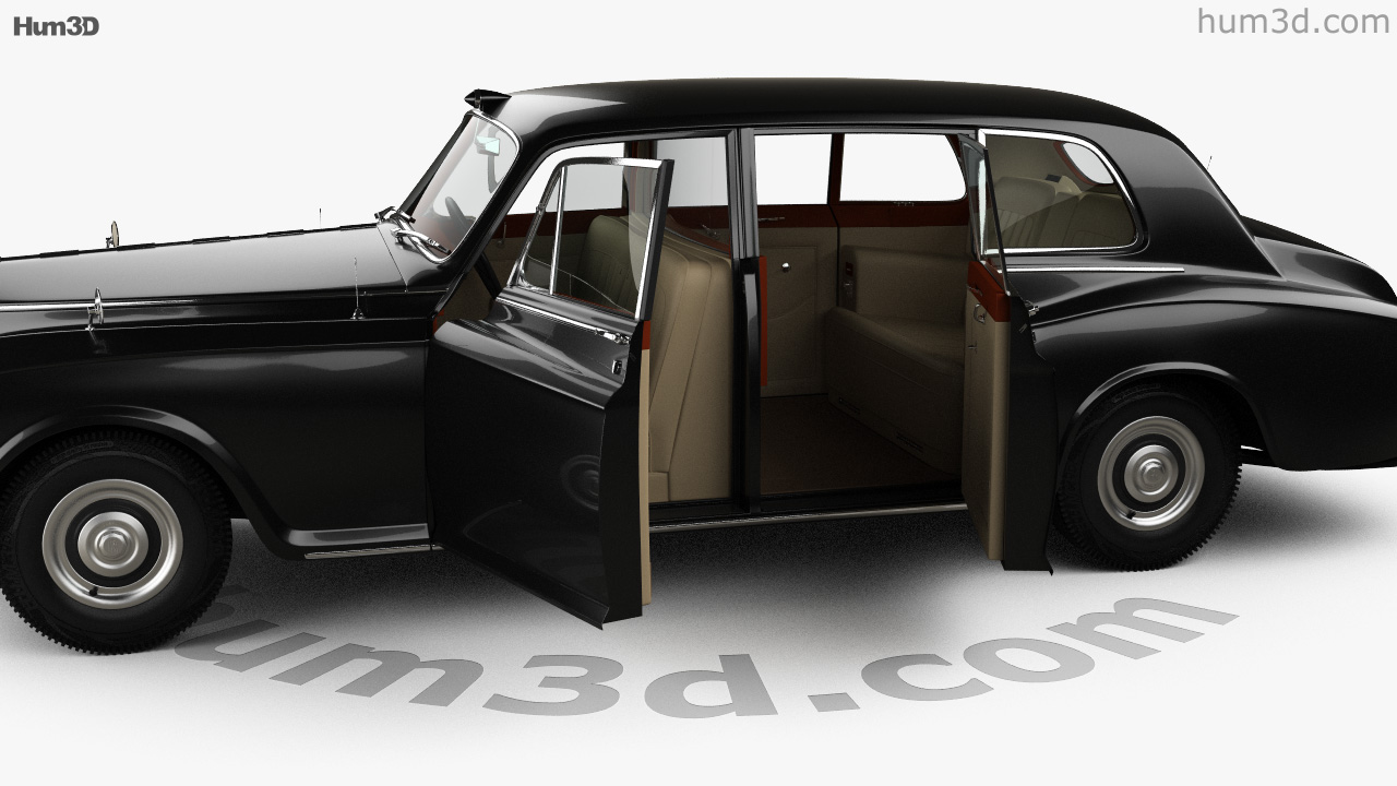 360 view of Rolls-Royce Phantom Park Ward Limousine with HQ interior ...