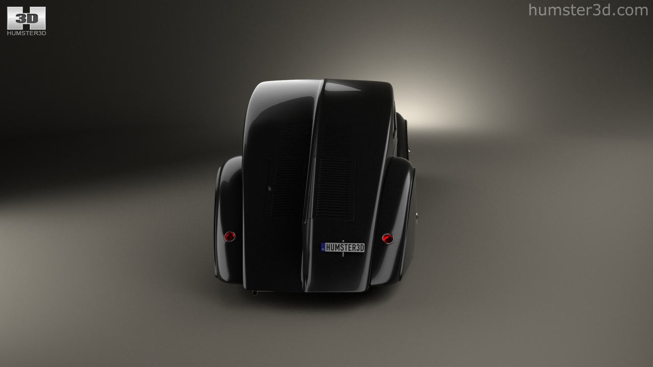 360 view of Rolls-Royce Phantom Jonckheere Coupe 1934 3D model ...