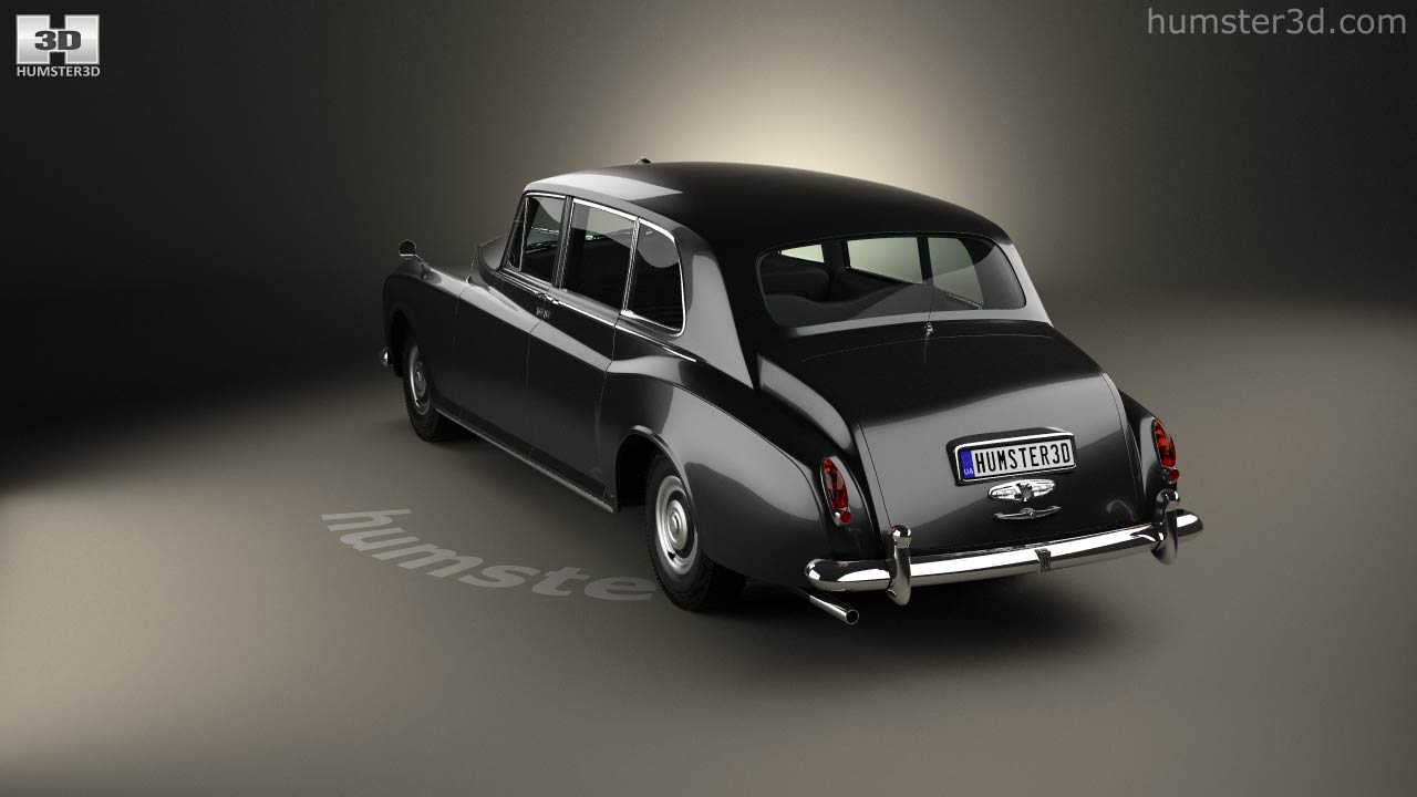 360 view of Rolls-Royce Phantom Park Ward Limousine 1963 3D model ...