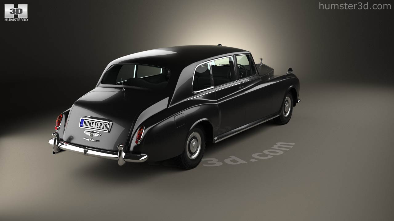 360 view of Rolls-Royce Phantom Park Ward Limousine 1963 3D model ...