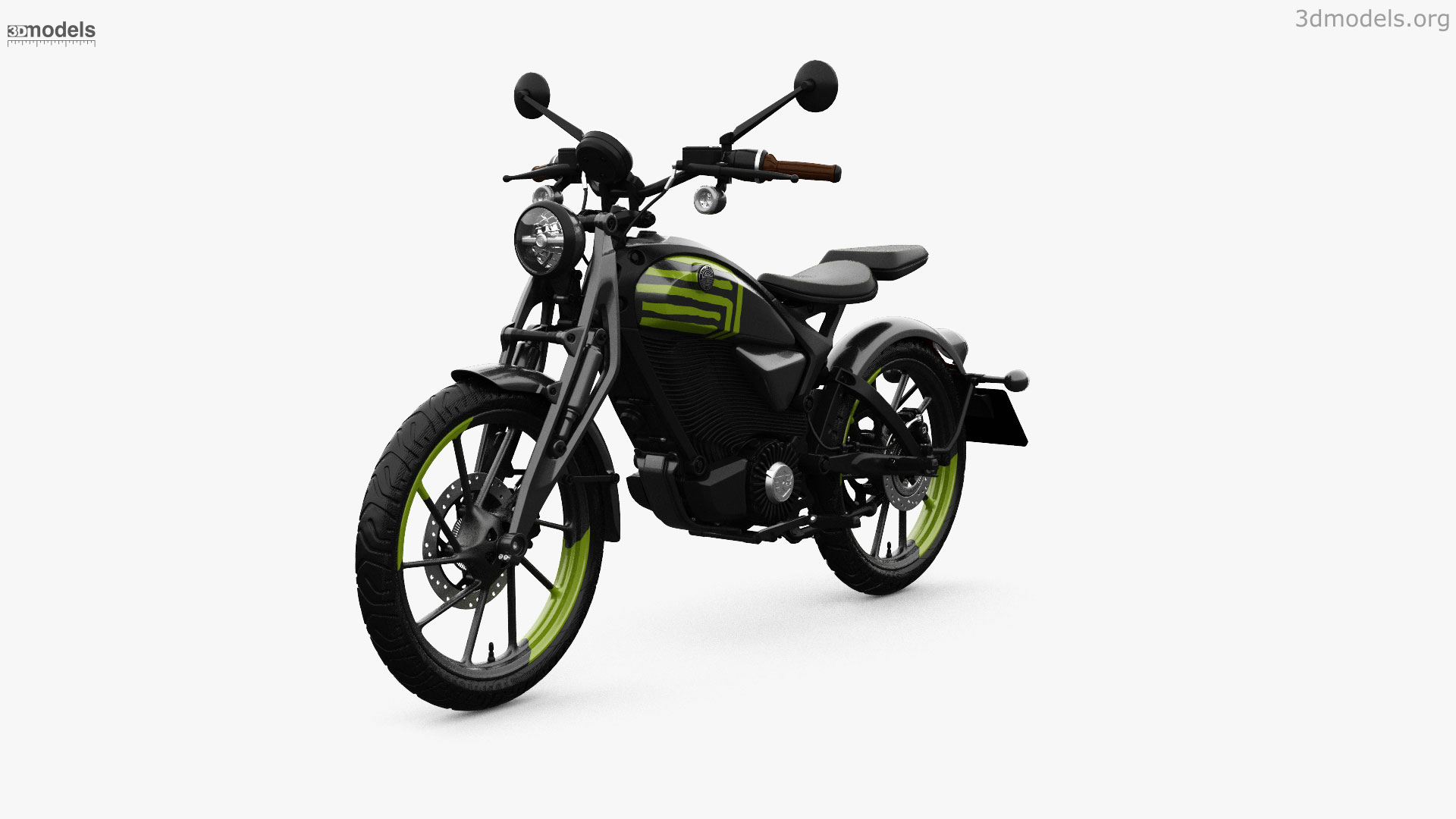 360 view of Royal Enfield Flying Flea C6 2026 3D model - 3DModels store