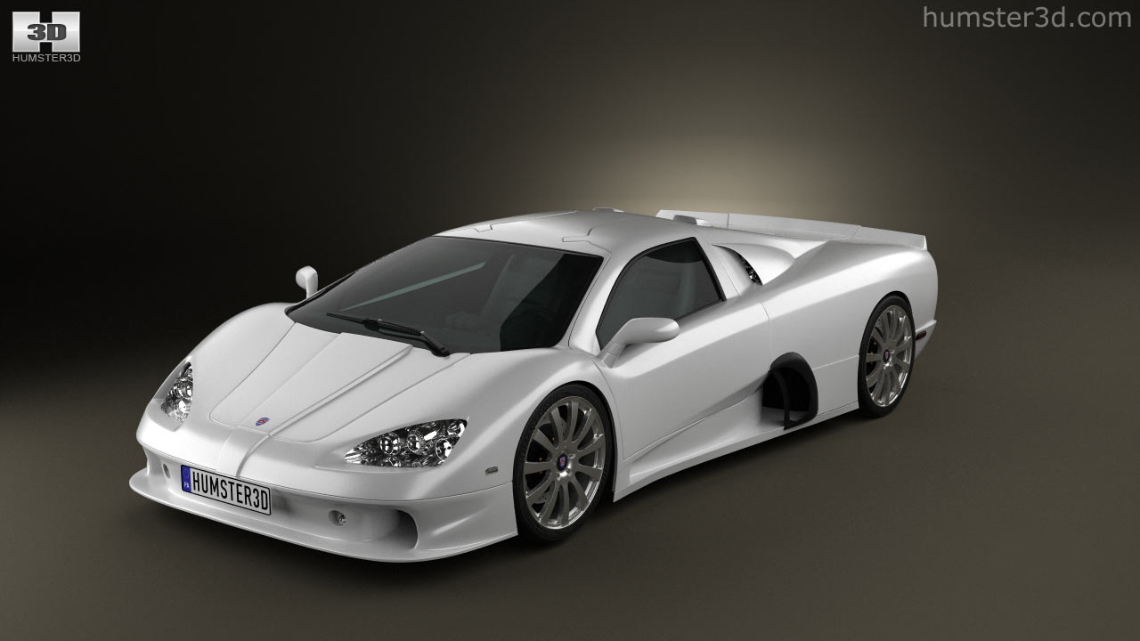 360 view of SSC Ultimate Aero 2015 3D model - 3DModels store