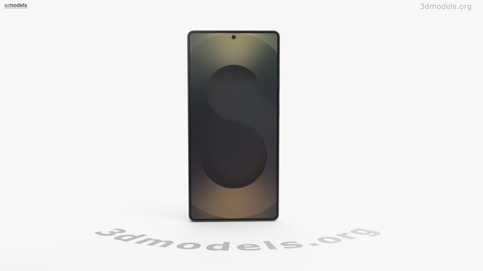 360 view of Samsung Galaxy S25 Ultra Titanium Jetblack 3D model ...