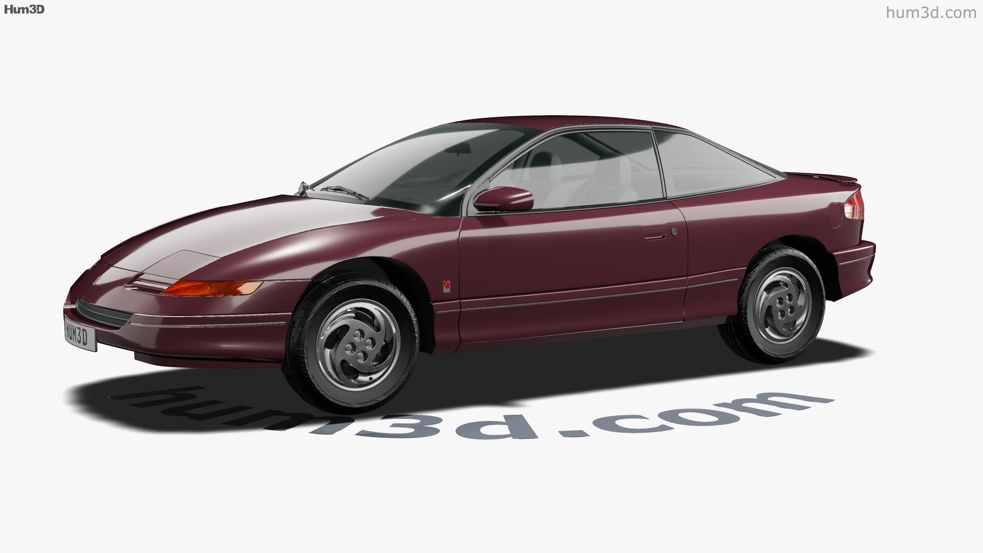 360 view of Saturn S-series SC2 1996 3D model - 3DModels store