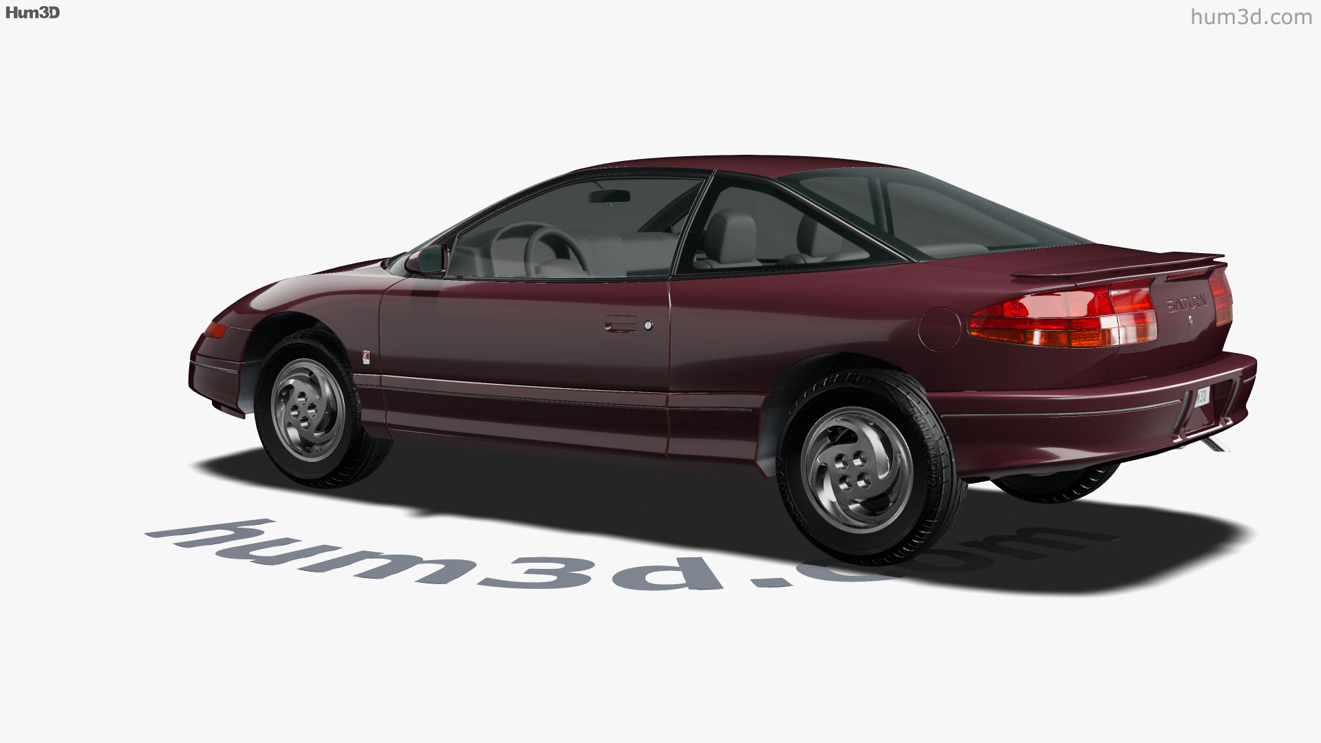 360 view of Saturn S-series SC2 1996 3D model - 3DModels store