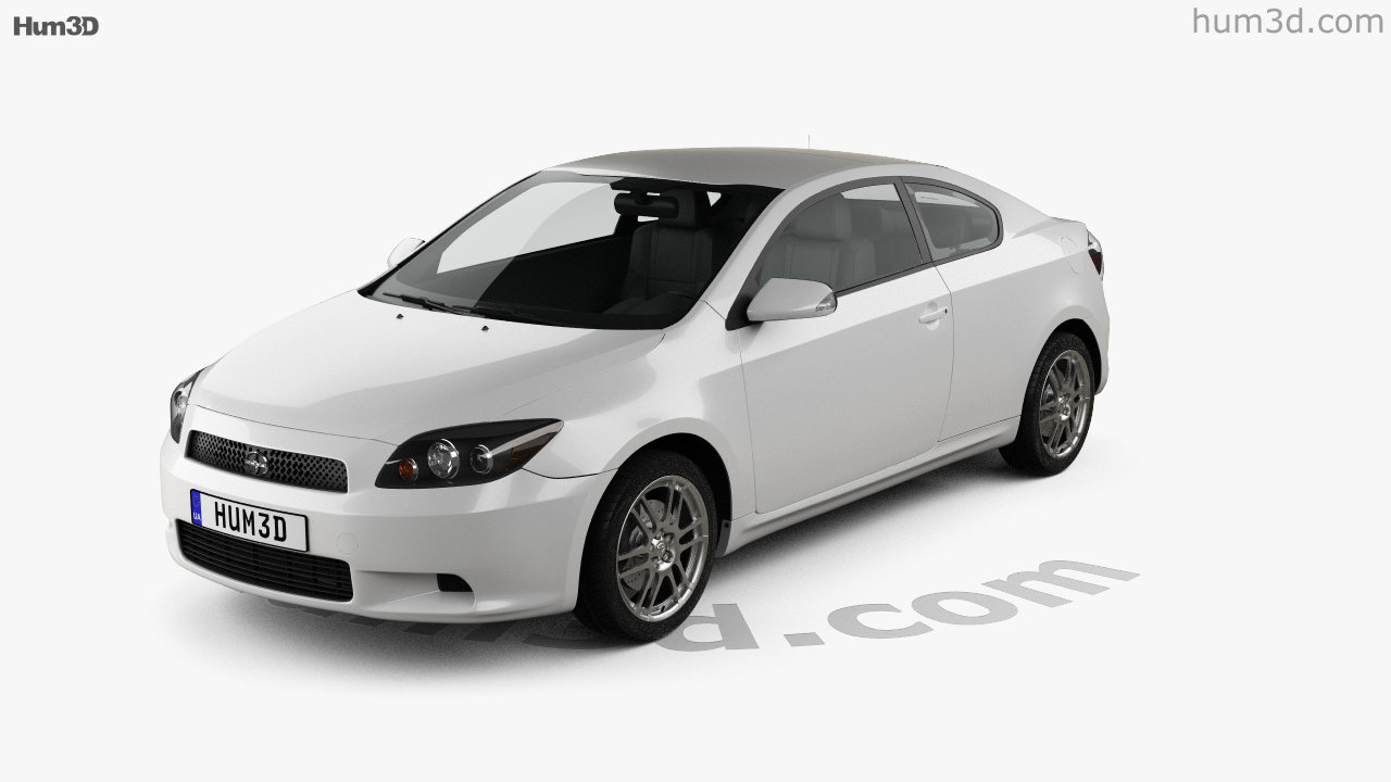 360 view of Scion tC Base 2017 3D model - 3DModels store