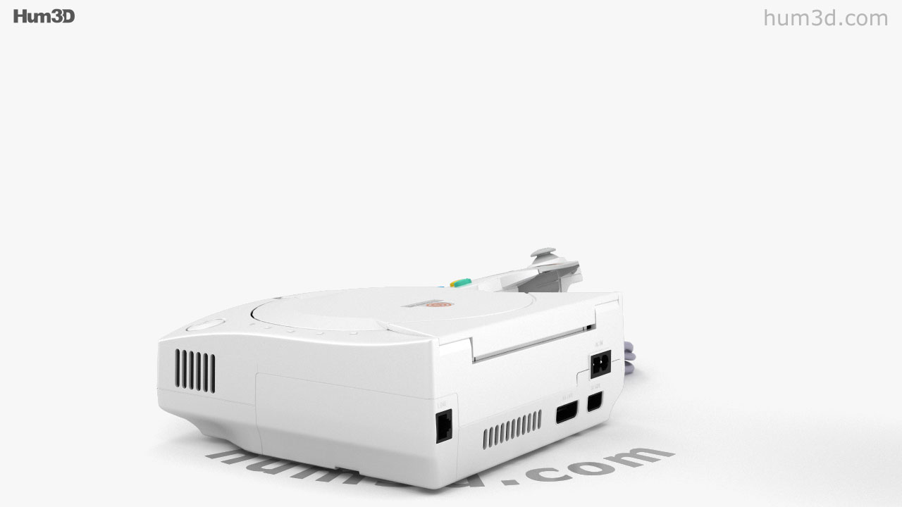 360 view of SEGA Dreamcast 3D model - 3DModels store