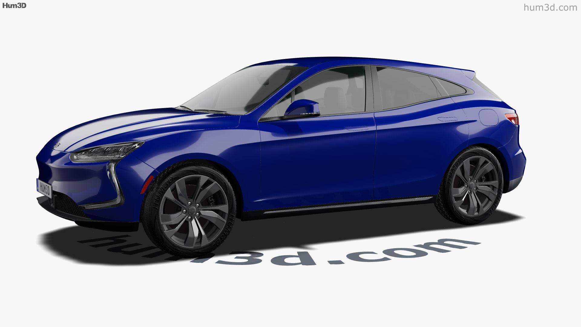 360 view of Seres SF5 2022 3D model - 3DModels store