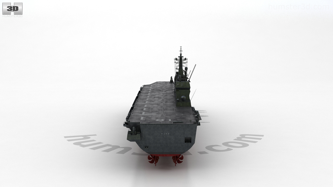 360 view of Hyuga-class Helicopter Destroyer 3D model - 3DModels store