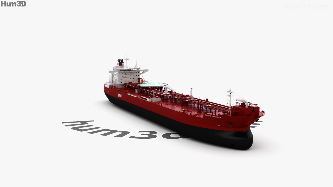 360 view of Shuttle Tanker Ingrid Knutsen 3D model - 3DModels store