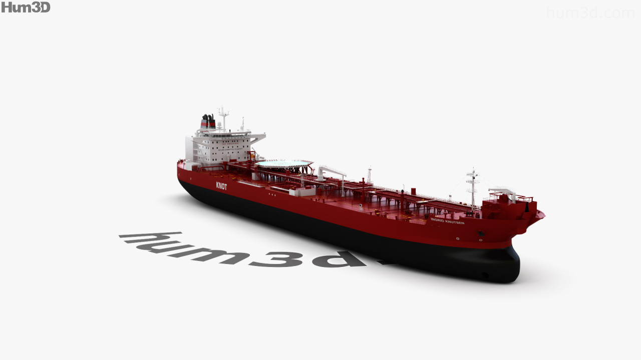360 view of Shuttle Tanker Ingrid Knutsen 3D model - 3DModels store
