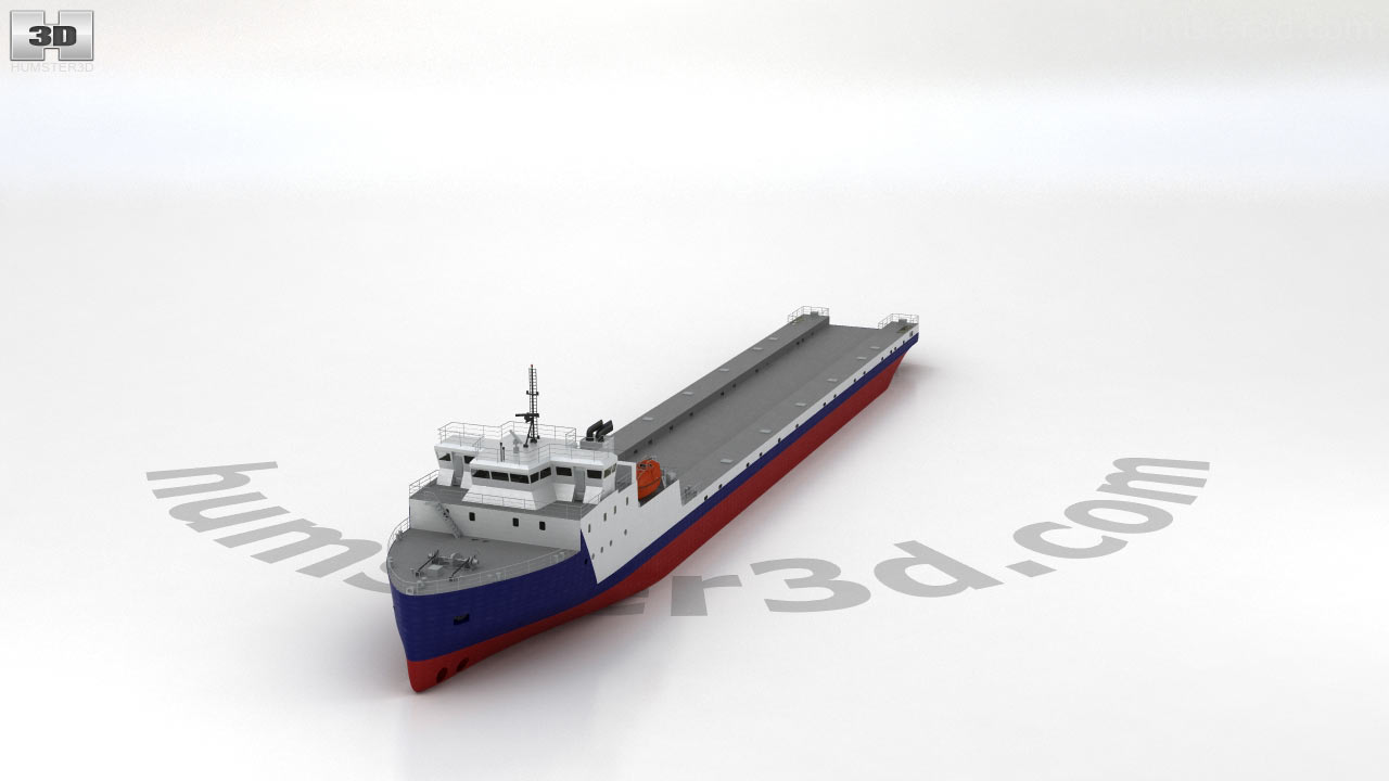 360 view of VARD 9 21 Module Carrier Vessel 3D model - 3DModels store
