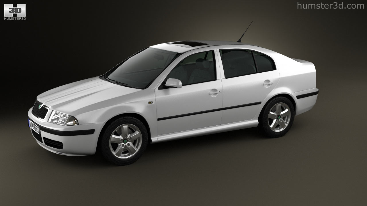 360 view of Skoda Octavia Tour 2011 3D model - 3DModels store