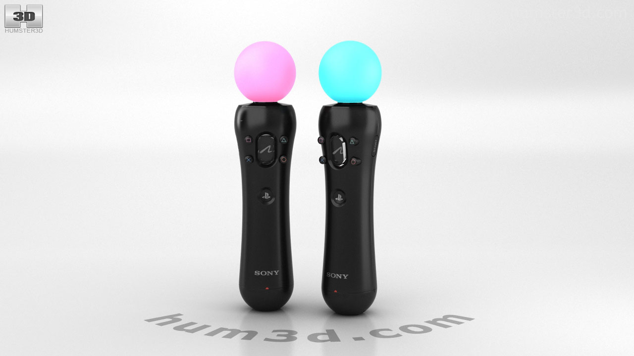 360 View Of Sony PlayStation VR Move Twin Pack 3D Model 3DModels Store 360 View Of Sony PlayStation VR Move Twin Pack 3D Model 3DModels Store