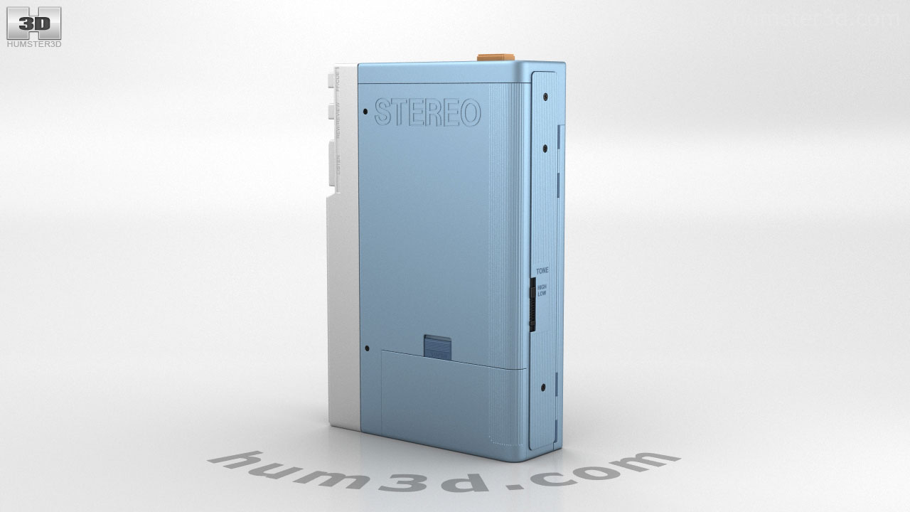 360 view of Sony Walkman TPS-L2 3D model - 3DModels store