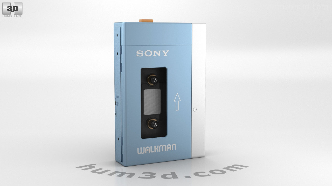 360 view of Sony Walkman TPS-L2 3D model - 3DModels store