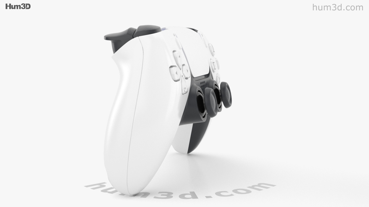 360 view of Sony DualSense Controller 3D model - 3DModels store