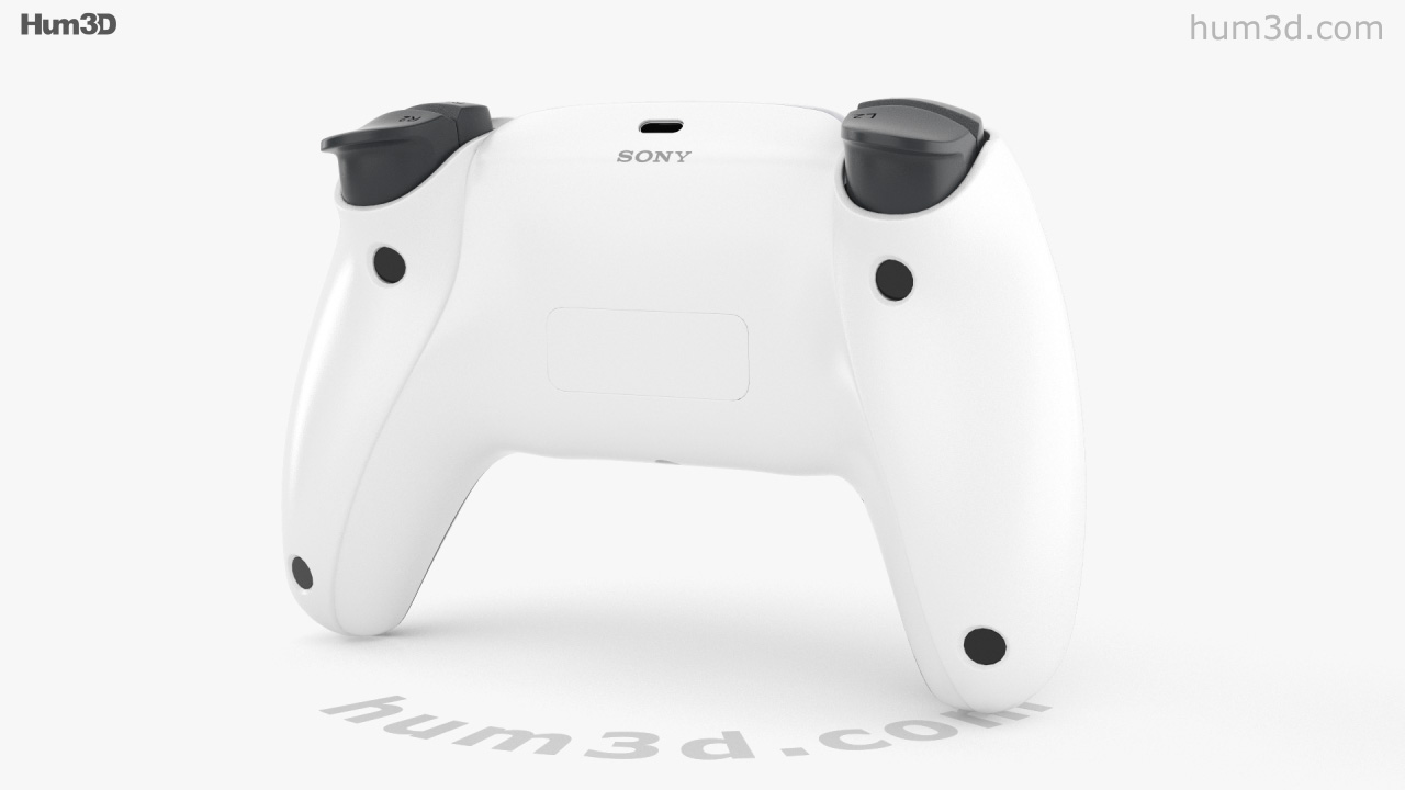 360 view of Sony DualSense Controller 3D model - 3DModels store