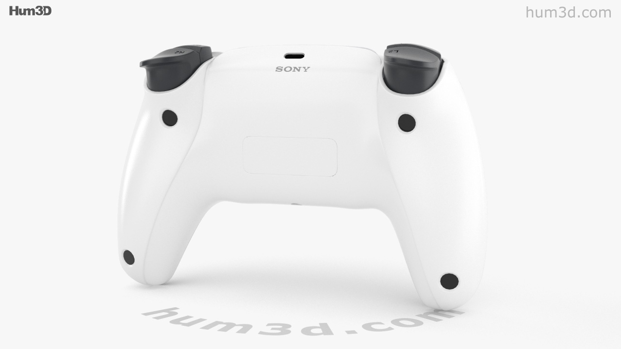 360 view of Sony DualSense Controller 3D model - 3DModels store