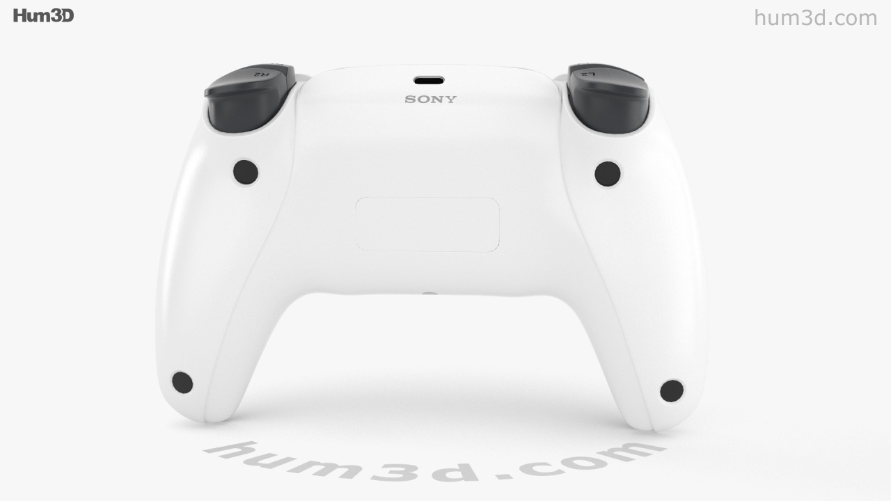 360 view of Sony DualSense Controller 3D model - 3DModels store