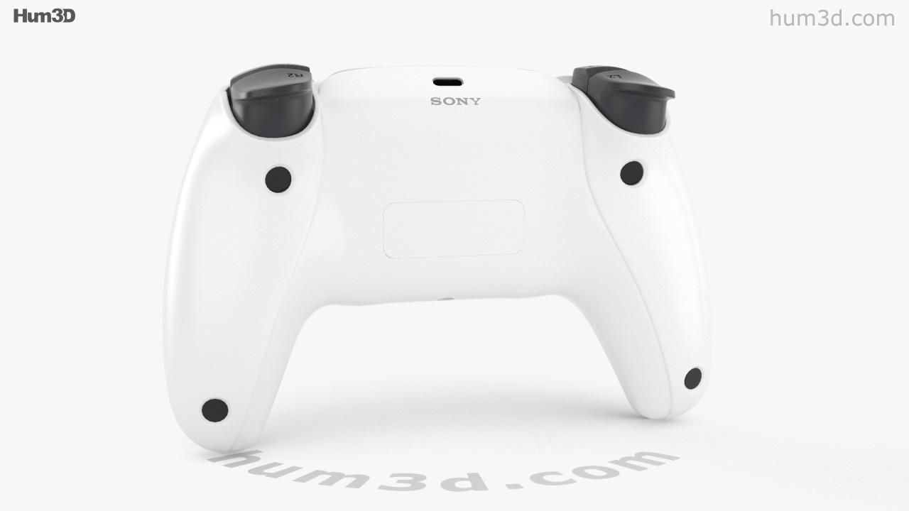 360 view of Sony DualSense Controller 3D model - 3DModels store