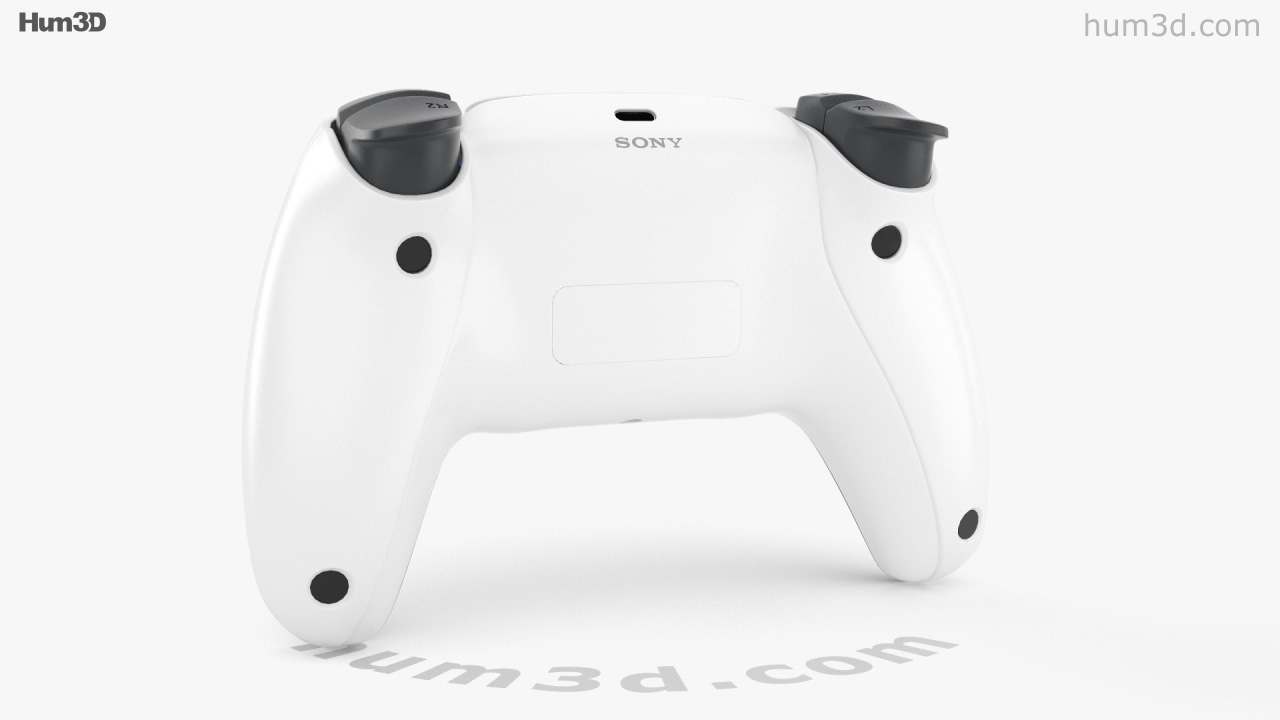 360 view of Sony DualSense Controller 3D model - 3DModels store
