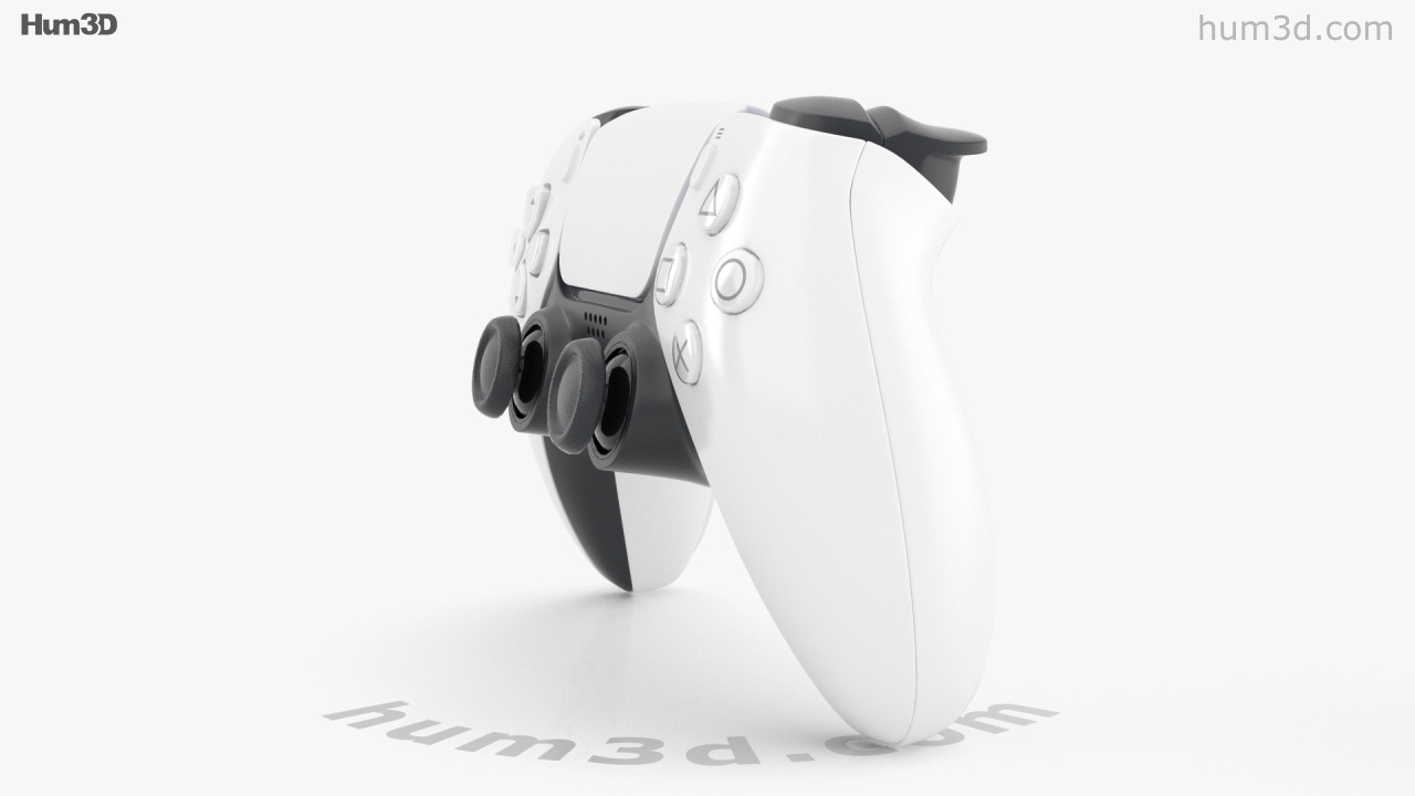 360 view of Sony DualSense Controller 3D model - 3DModels store