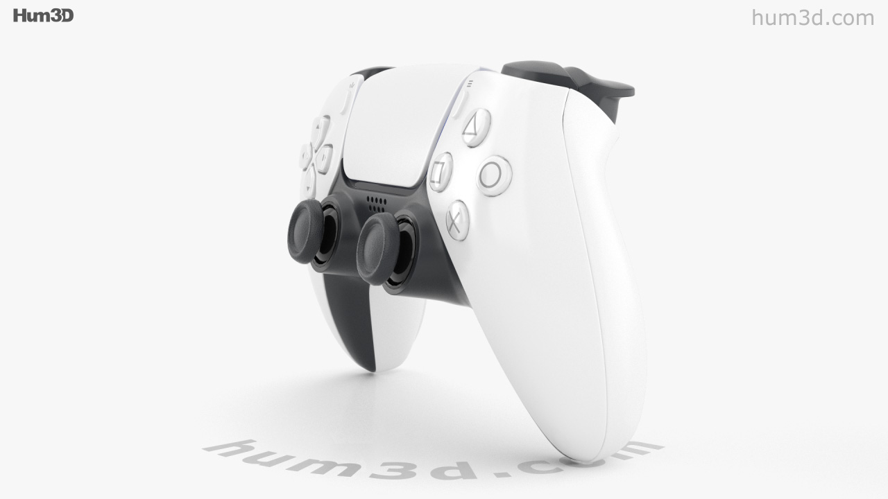 360 view of Sony DualSense Controller 3D model - 3DModels store