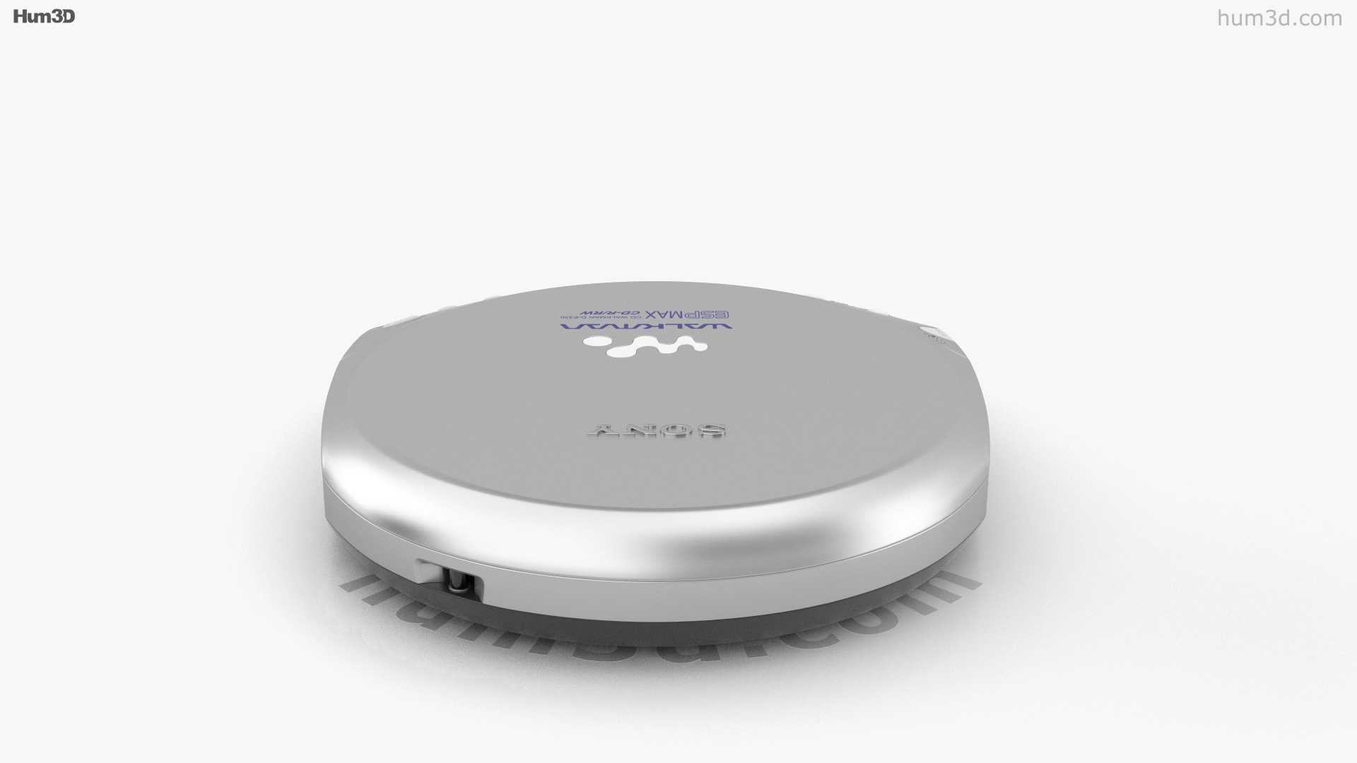 360 view of Sony Walkman CD Player 3D model - 3DModels store