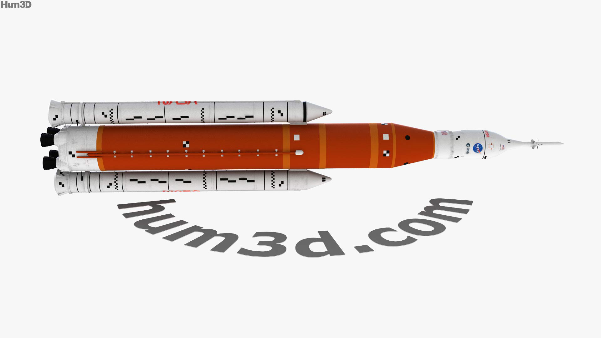 360 view of Artemis 1 3D model - 3DModels store
