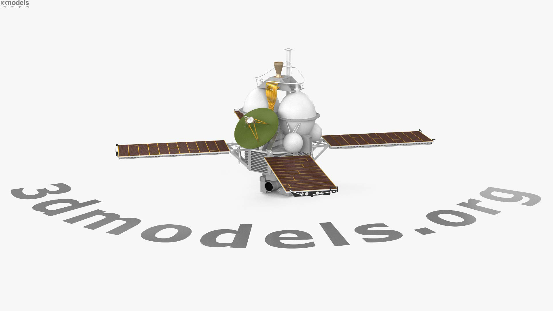 360 view of Mariner 9 3D model - 3DModels store