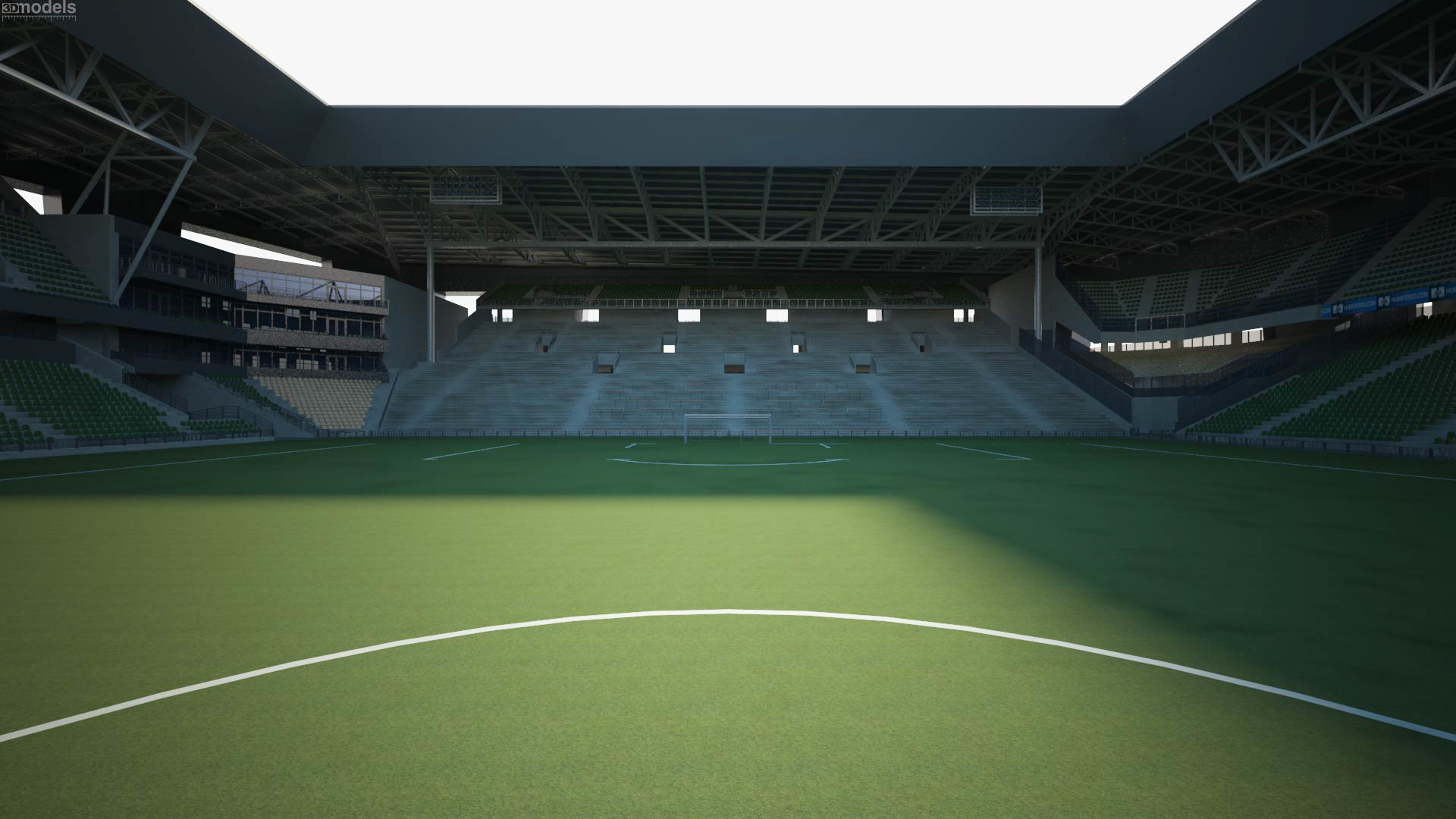 360 view of Stade Geoffroy-Guichard 3D model - 3DModels store
