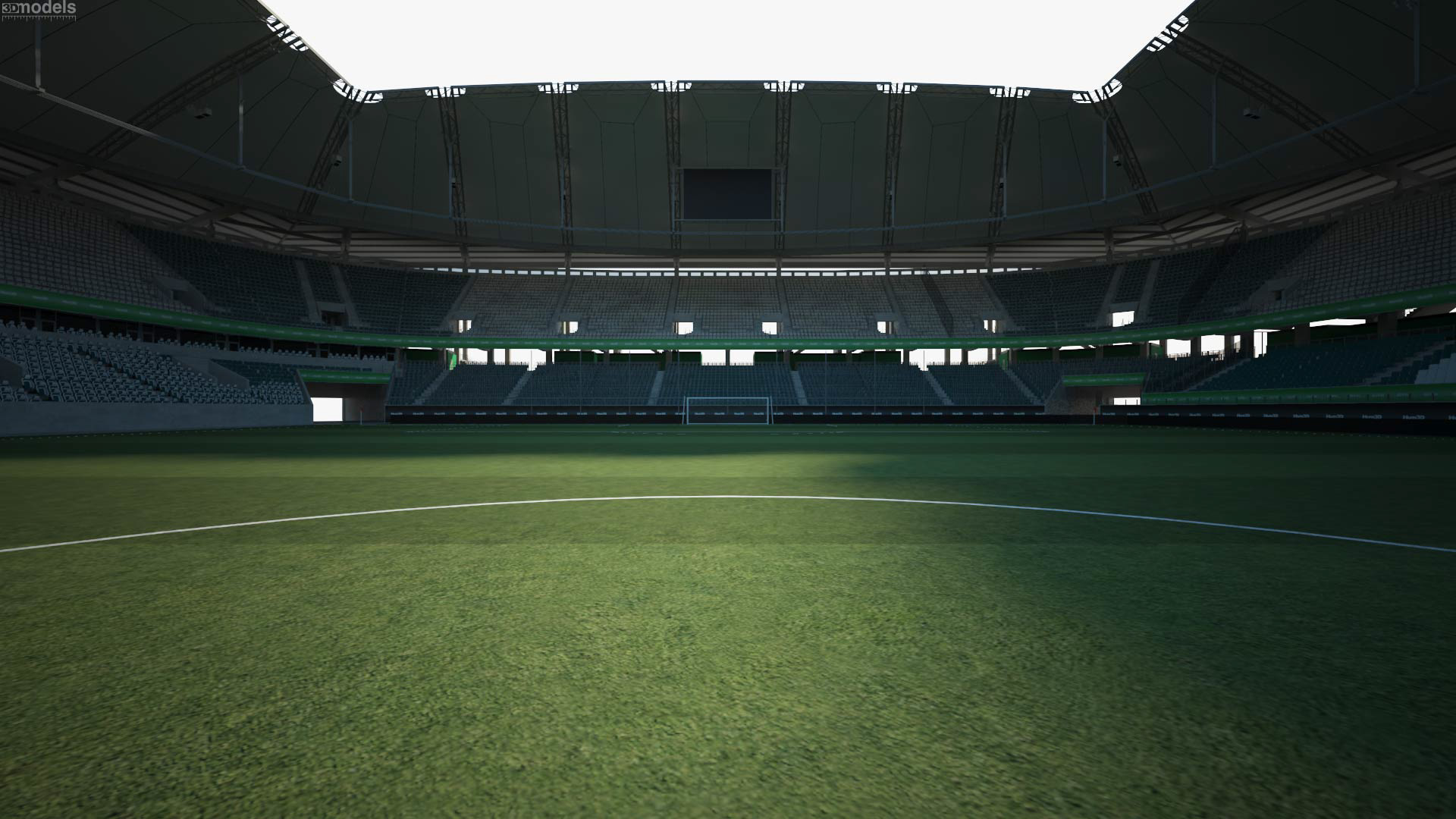 360 view of Volkswagen Arena 3D model - 3DModels store