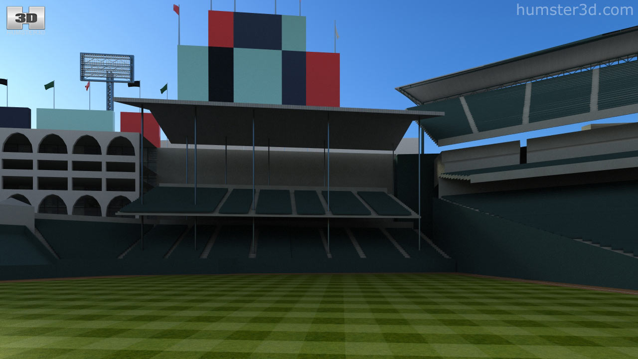 360 view of Rangers Ballpark Baseball stadium 3D model - 3DModels store