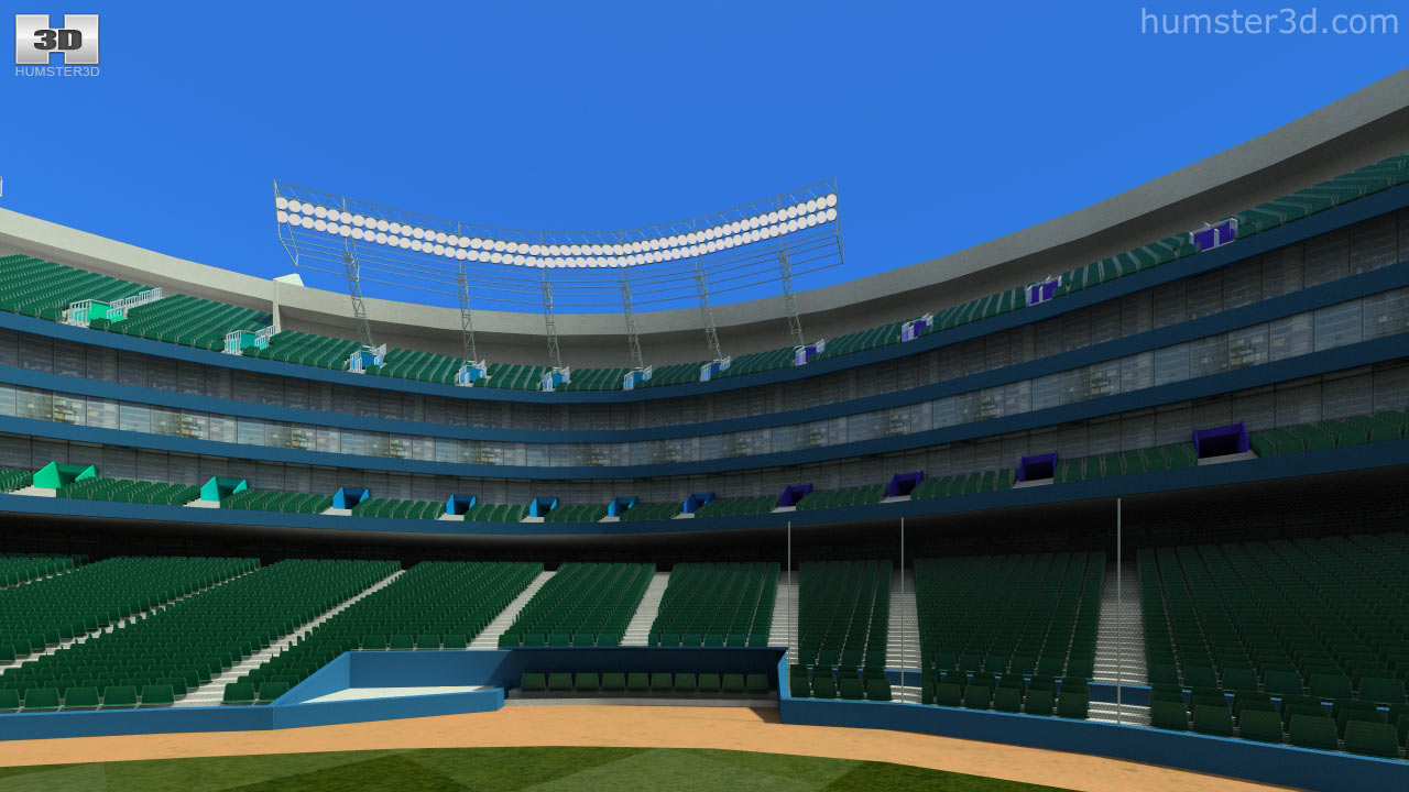 360 view of Rogers Centre Baseball stadium 3D model - 3DModels store