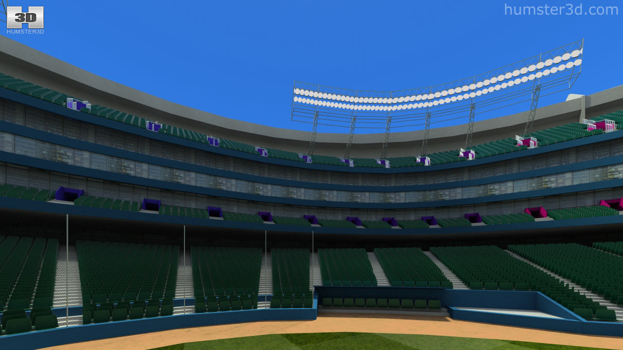 360 view of Rogers Centre Baseball stadium 3D model - 3DModels store