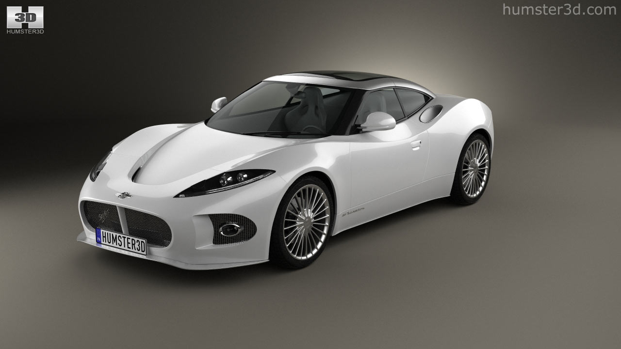 360 view of Spyker B6 Venator 2014 3D model - 3DModels store