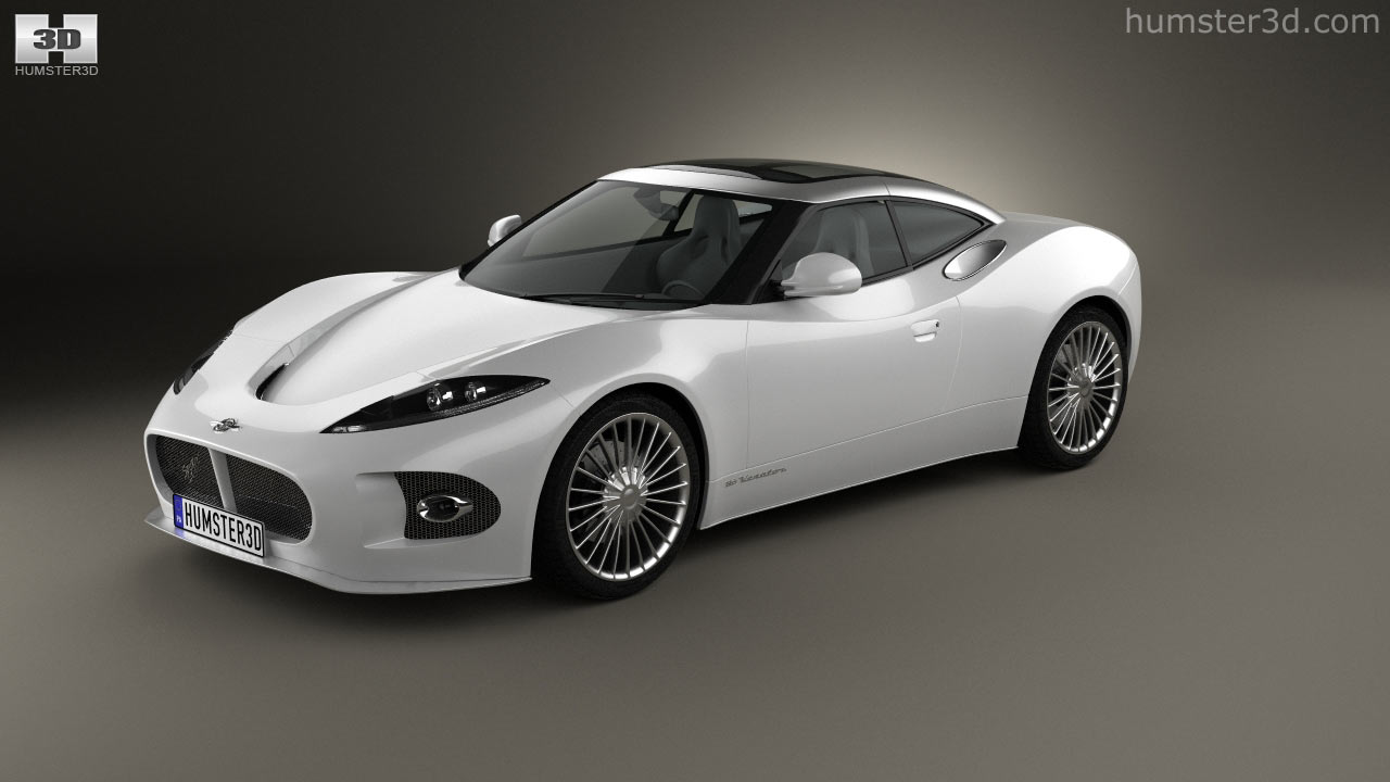 360 view of Spyker B6 Venator 2014 3D model - 3DModels store