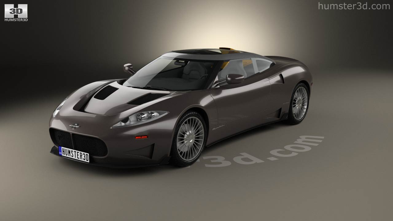 360 view of Spyker C8 Preliator 2020 3D model - 3DModels store