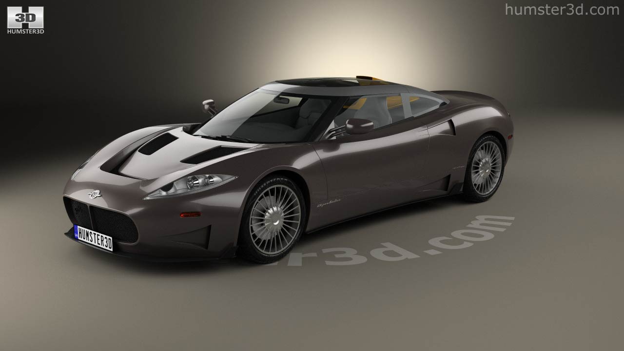 360 view of Spyker C8 Preliator 2020 3D model - 3DModels store