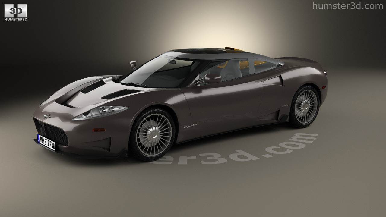 360 view of Spyker C8 Preliator 2020 3D model - 3DModels store