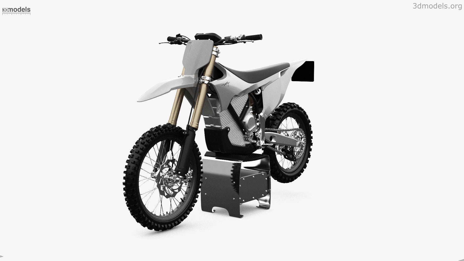360 view of Stark Varg MX 2025 3D model - 3DModels store