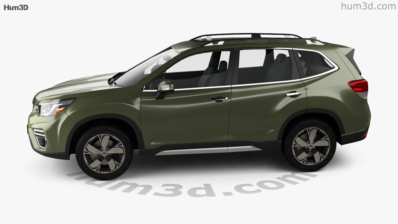 360 view of Subaru Forester Touring 2021 3D model - 3DModels store