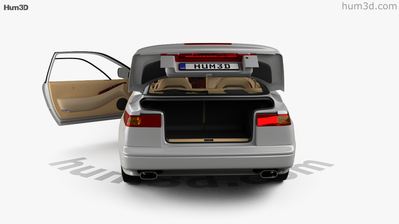 360 view of Subaru SVX with HQ interior 1997 3D model - 3DModels store