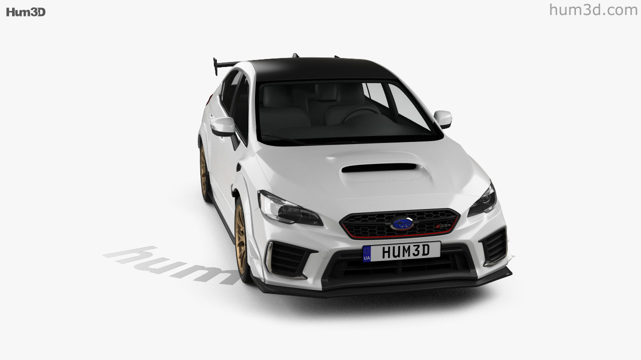 360 view of Subaru WRX STI S209 US-spec 2022 3D model - 3DModels store