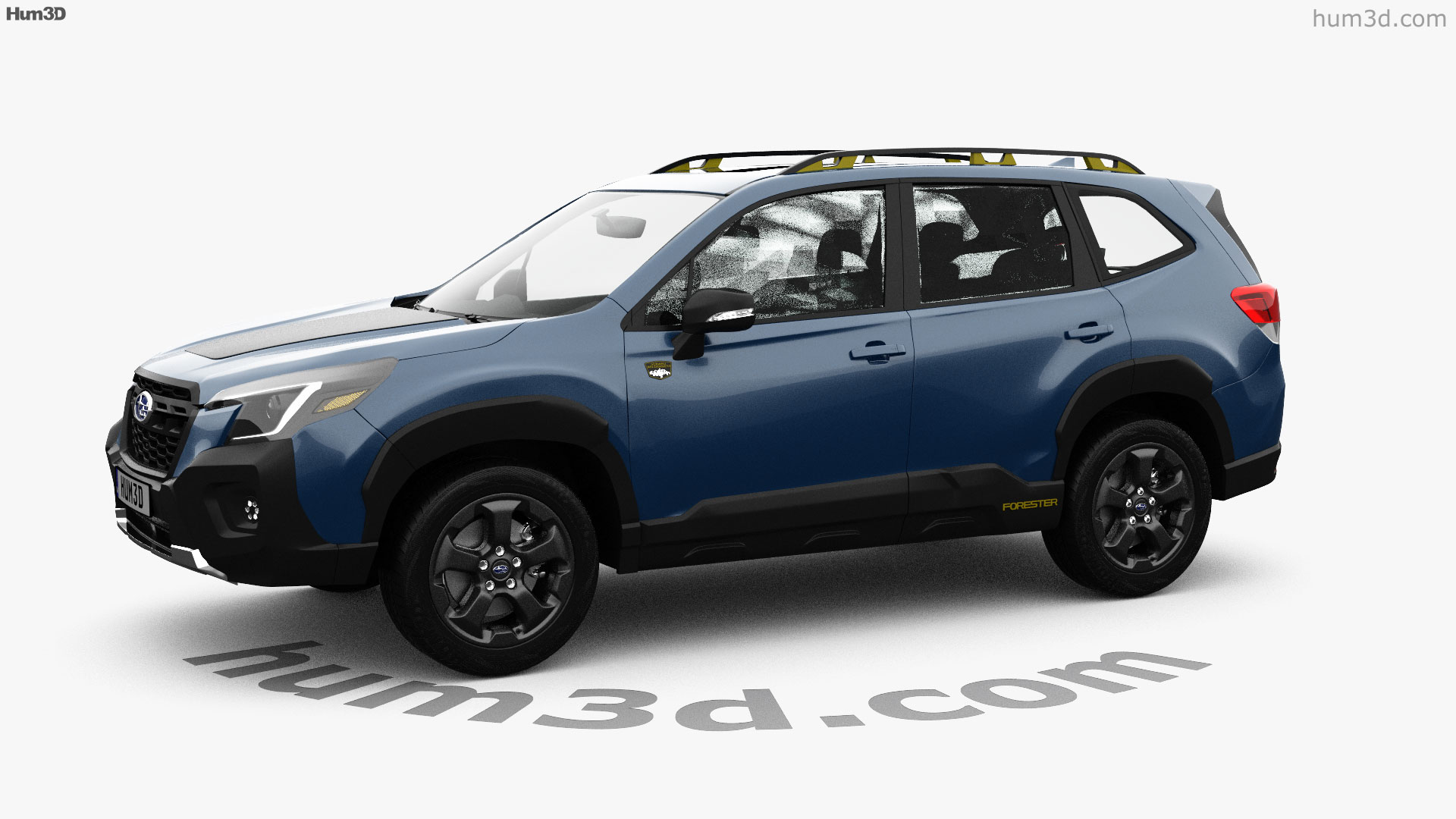 360 view of Subaru Forester Wilderness US-spec 2024 3D model - 3DModels ...