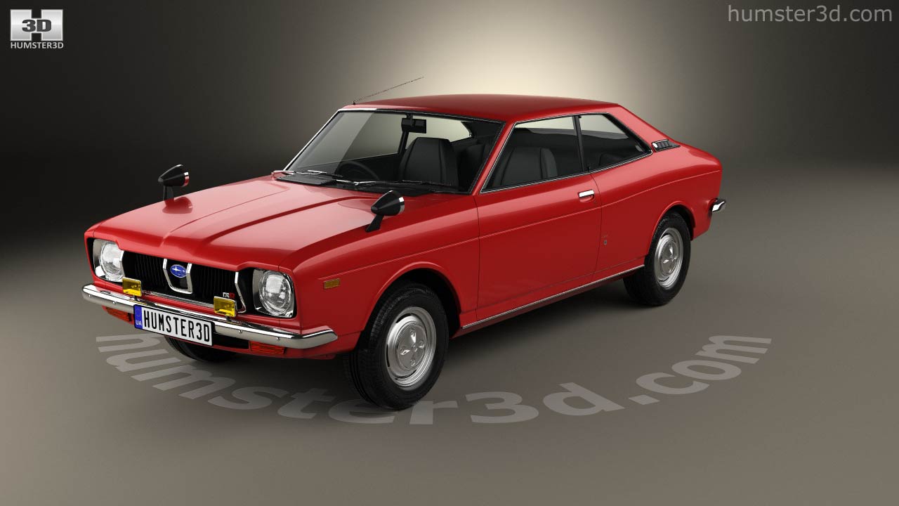 360 view of Subaru Leone GSR 1972 3D model - 3DModels store