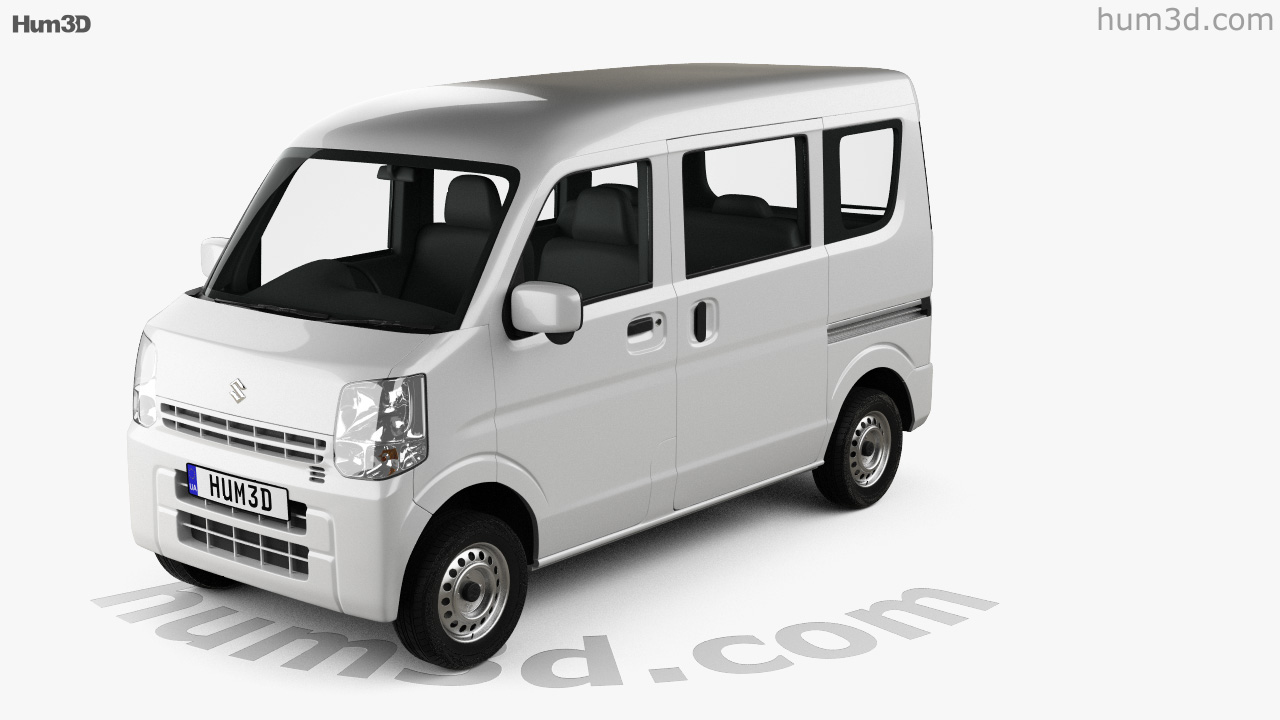 360 view of Suzuki Every 2020 3D model - 3DModels store