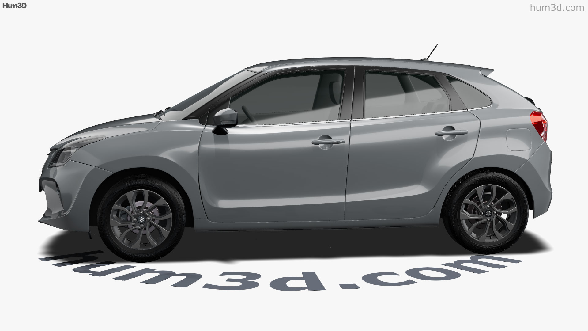 360 view of Suzuki Baleno 2022 3D model - 3DModels store