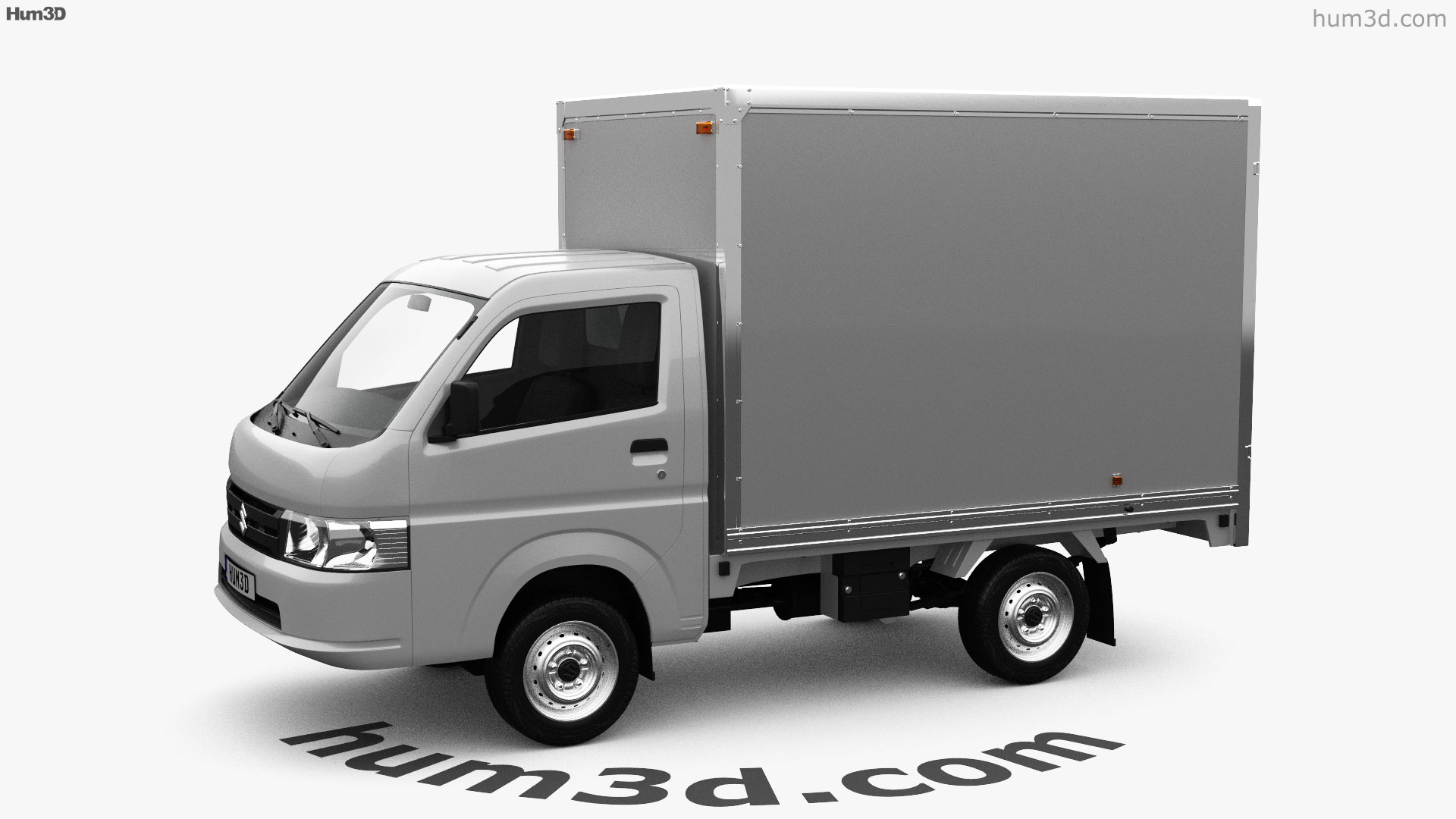 360 view of Suzuki Carry Box Truck 2022 3D model - 3DModels store